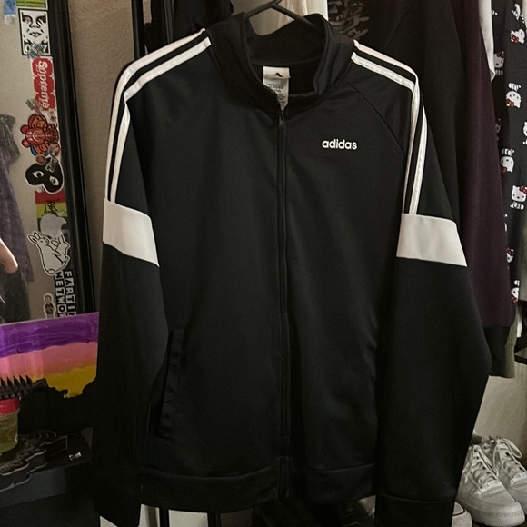 adidas | Jackets & Coats | Adidas 3stripes Track Jacket In Mens Xl ...